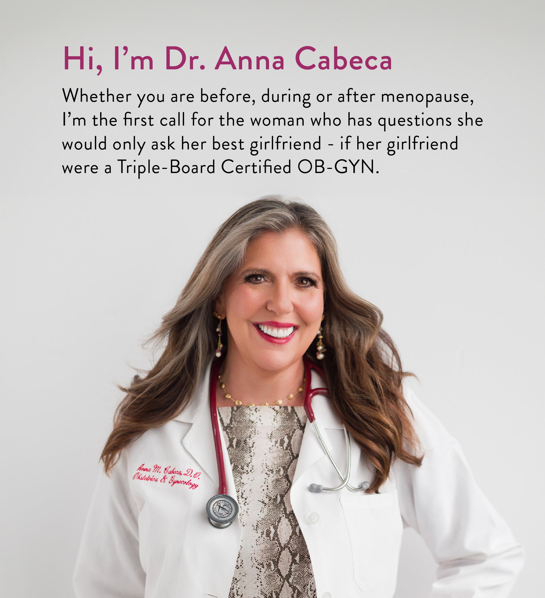 About Dr. Anna Cabeca