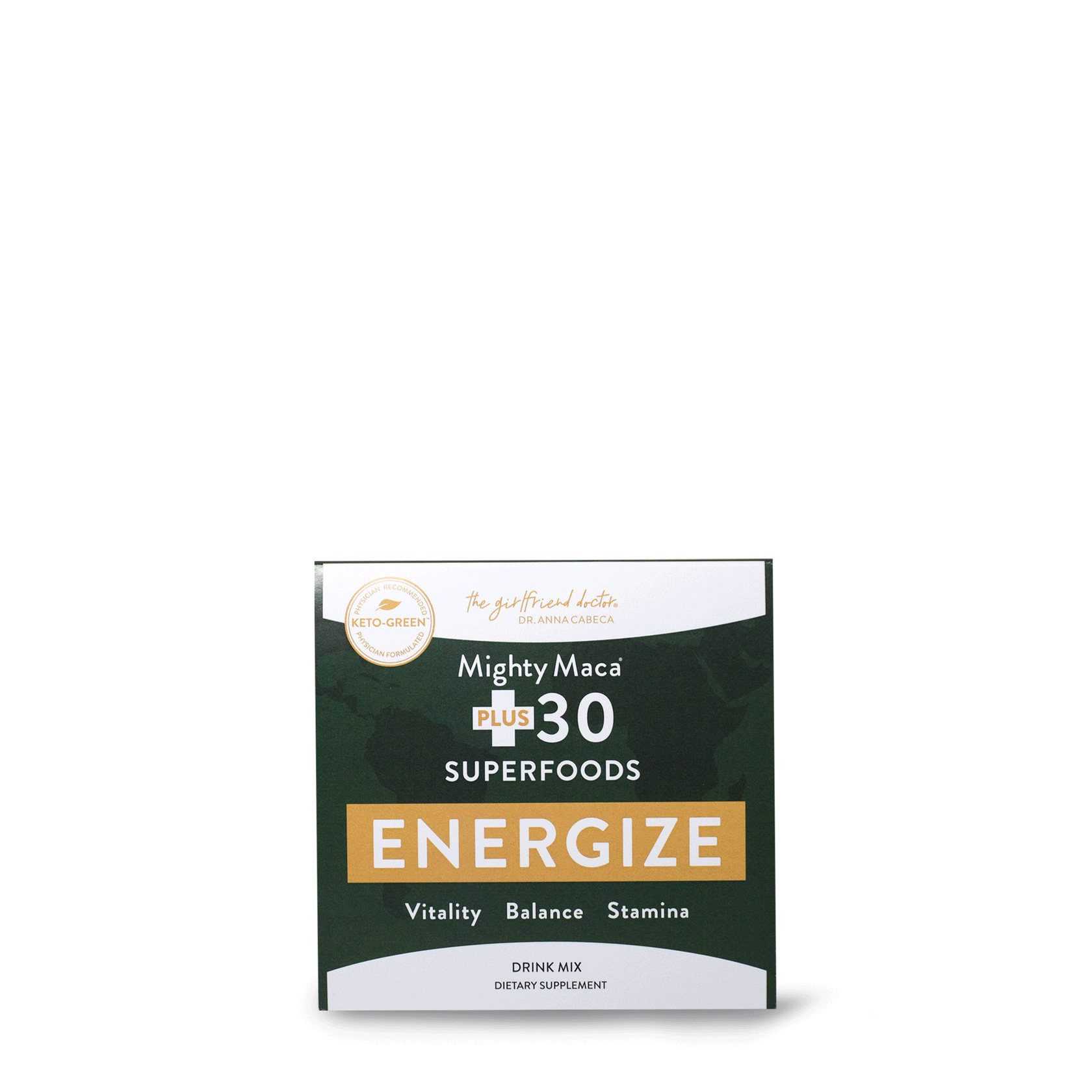 Mighty Maca® Plus Trial Pack: Green Superfood Drink – Shop – Dr Anna Cabeca