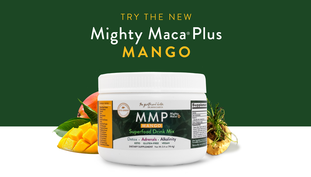Mighty Maca Plus in Mango Flavor – Dr Anna Cabeca