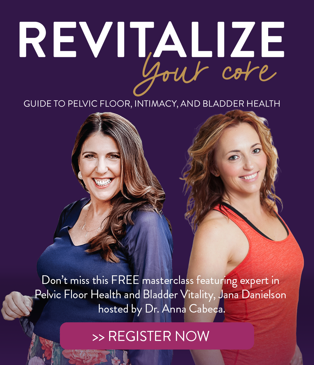 Revitalize Your Core Masterclass | Dr Anna Cabeca – Dr. Anna Cabeca
