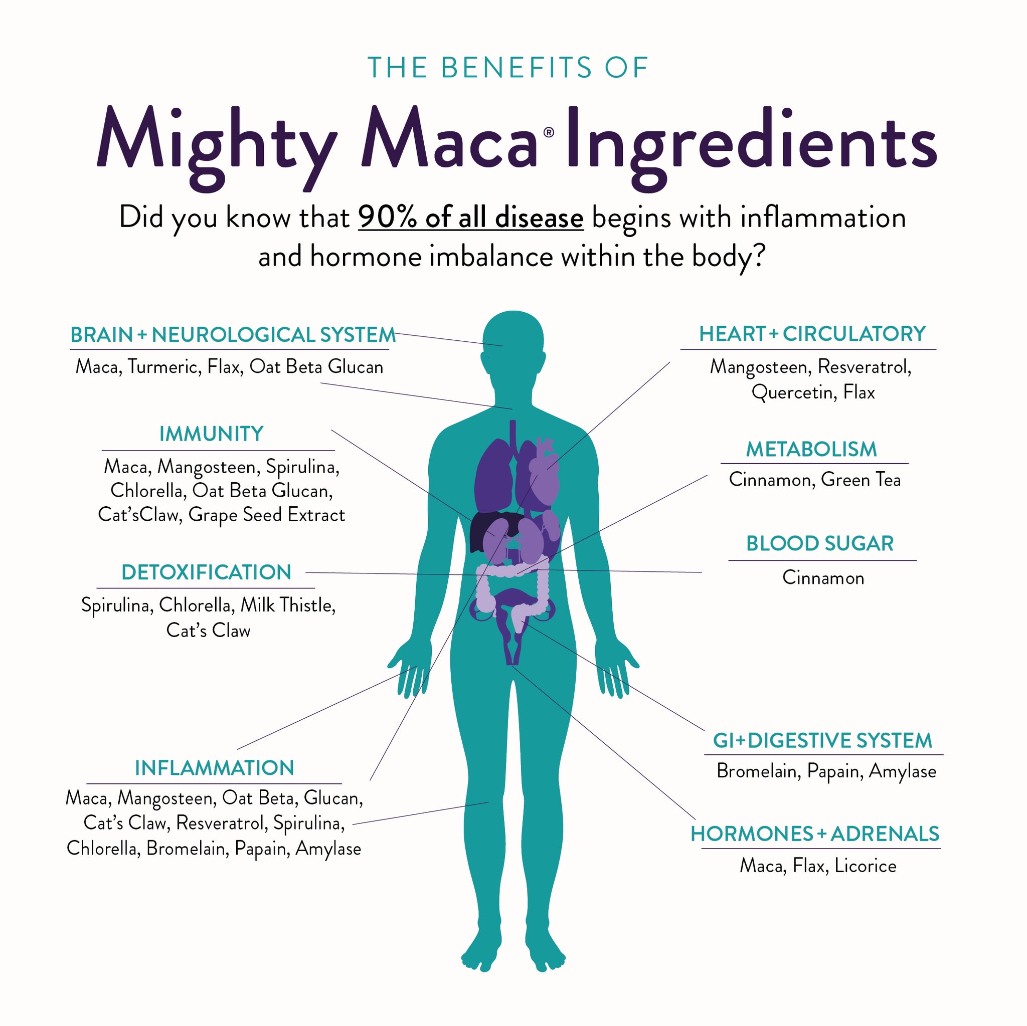 Mighty Maca® Plus: Menopause Supplement / Green Superfood Drink – Shop ...